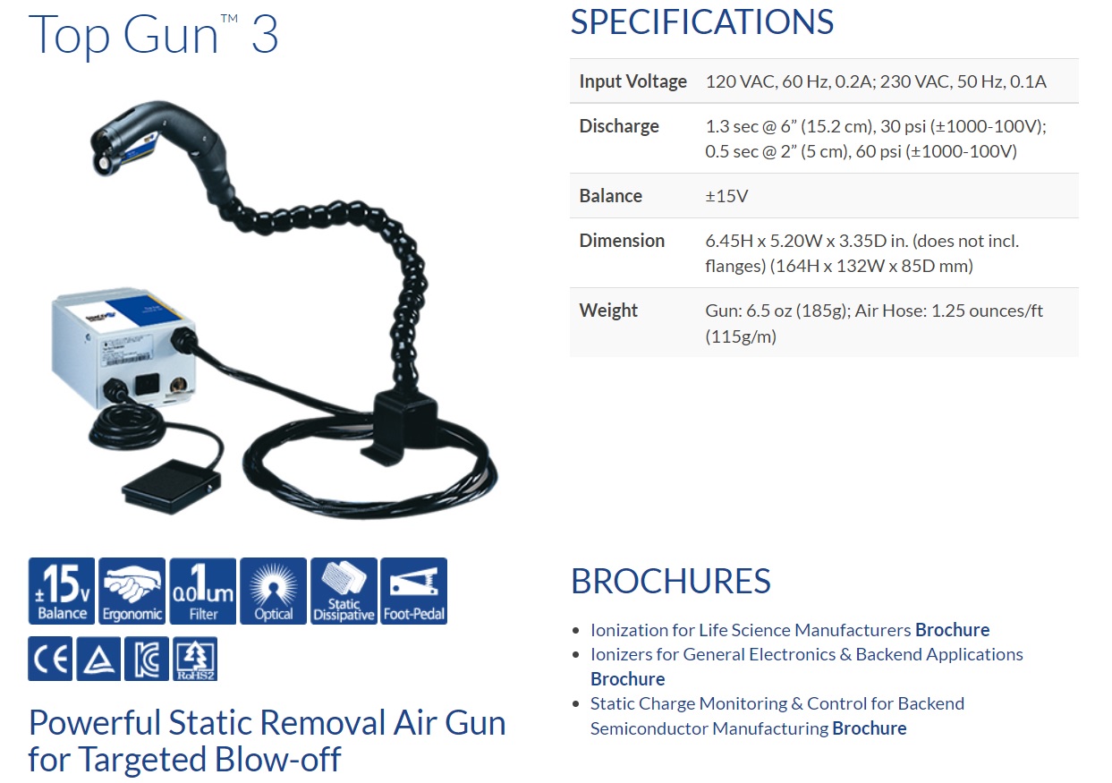 Ichiban Precision Sdn Bhd - Simco - Simco Inozining Air Gun (Top Gun 3) TG-3